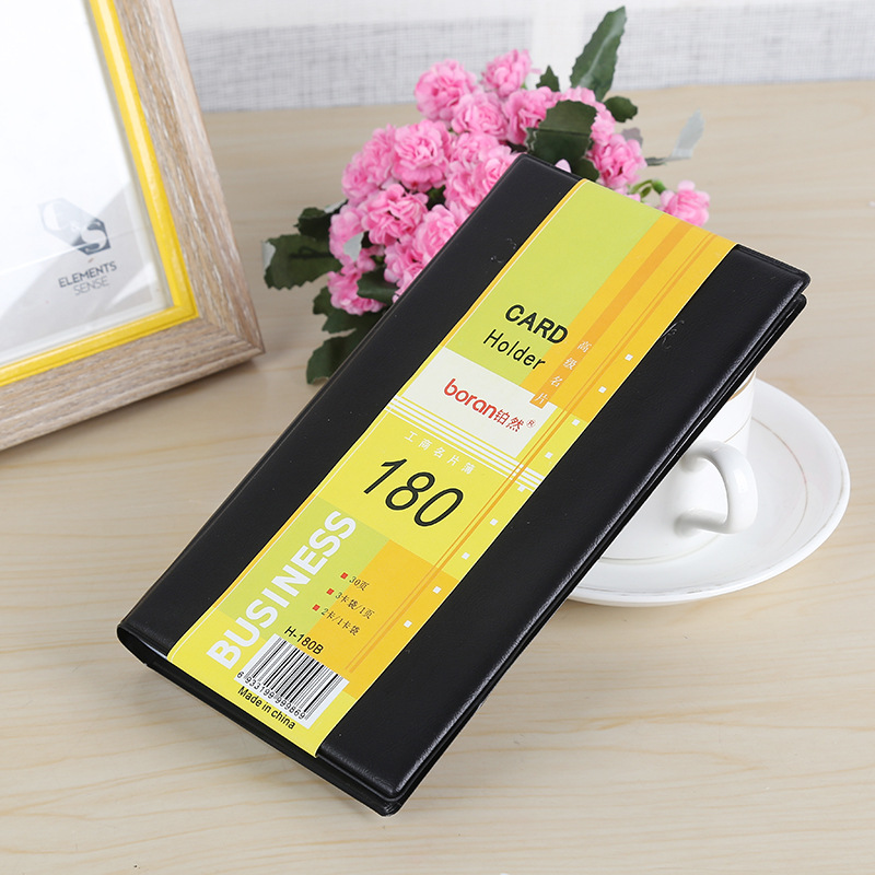 Professional Visiting Card Holder Book – (180 Cards) Visiting Card ...