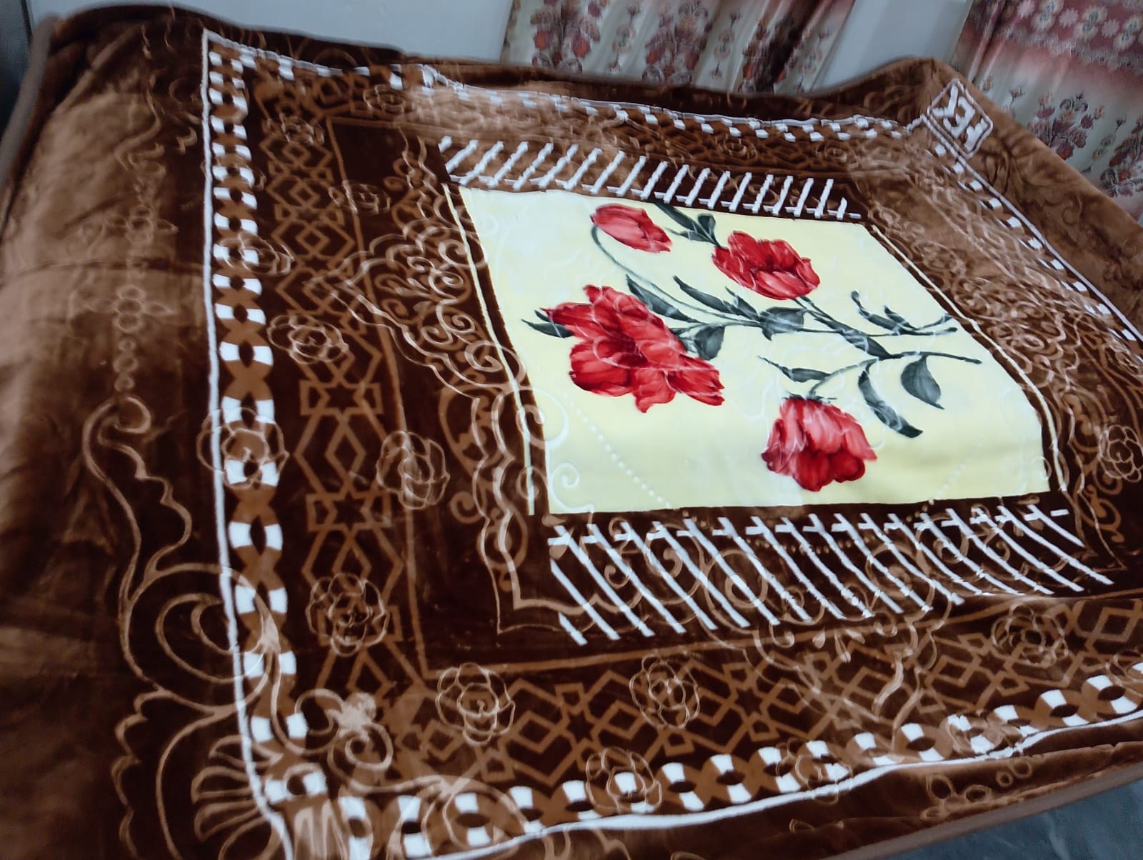 Double Ply Blanket,2 Ply Blanket Embossed Blanket For Winter Double Bed ...