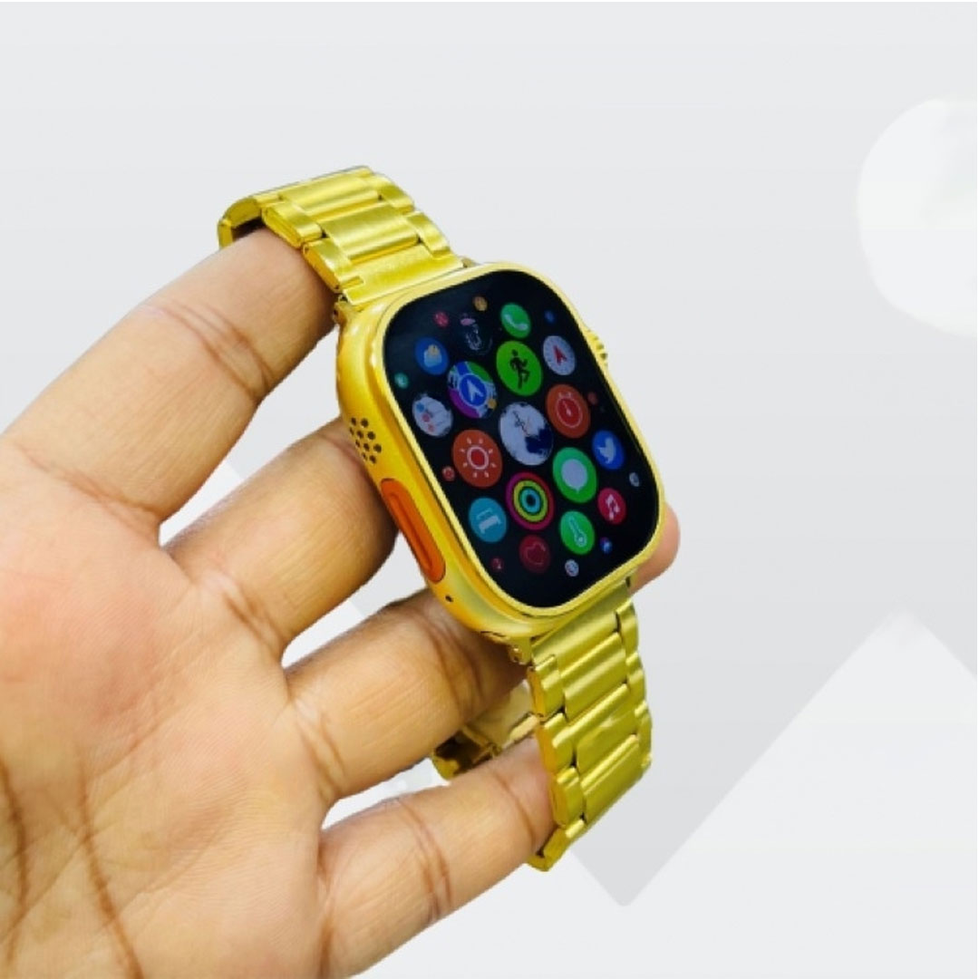 Hermes Edition Ultra 8 Smart Watch Golden Edition 2.12'' Display ...