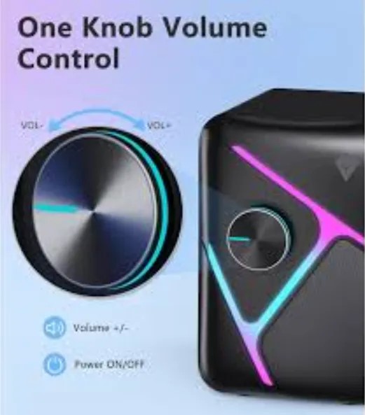 SK-610 Xtrike Me Subwoofer RGB Stereo Wired Gaming Speakers | Daraz.pk