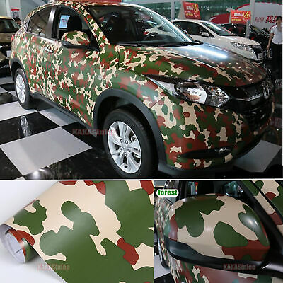 30cmx50cm Camouflage Army Print Vinyl Sticker for Car stickers and ...