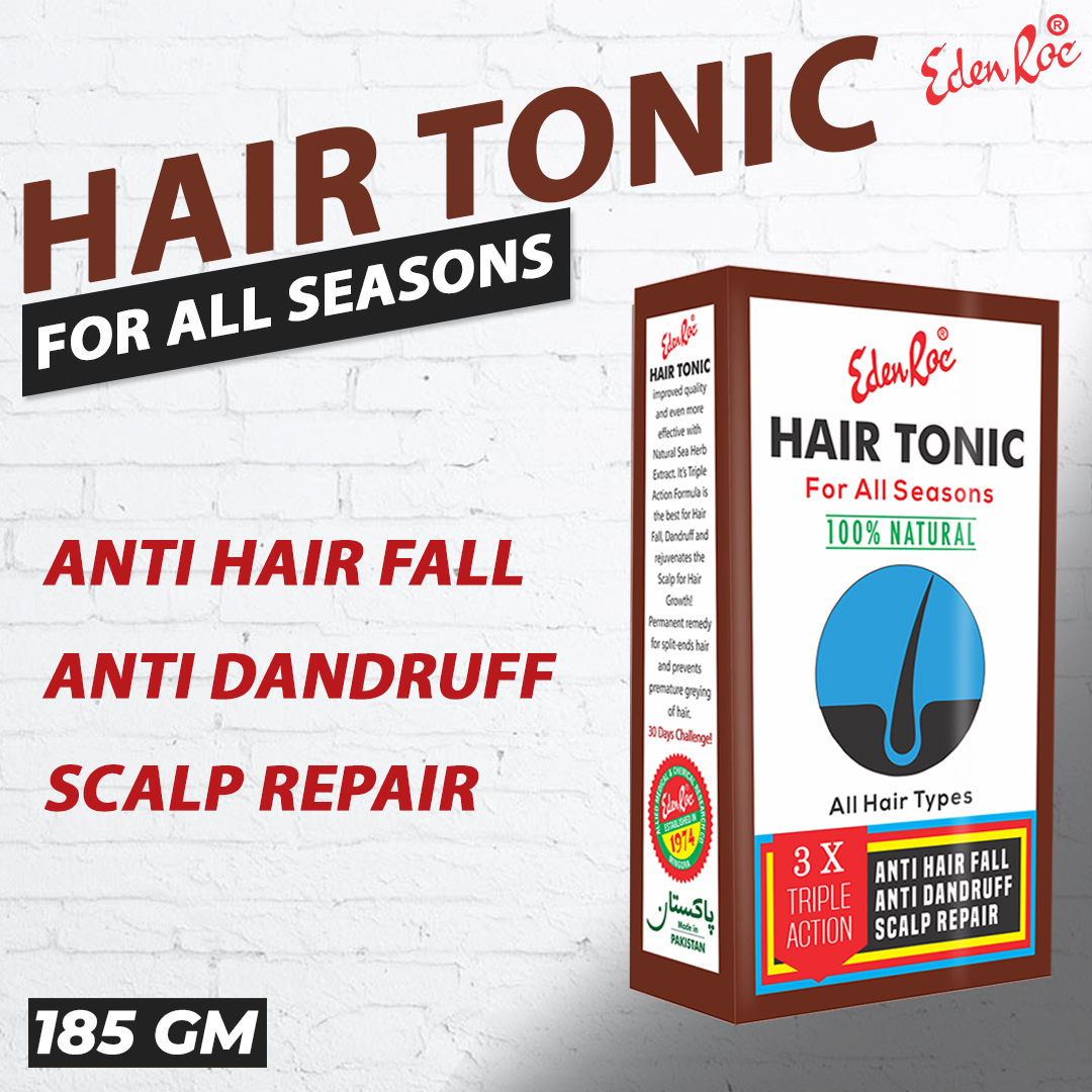 Eden Roc Hair Tonic For All Seasons 185gm | Daraz.pk
