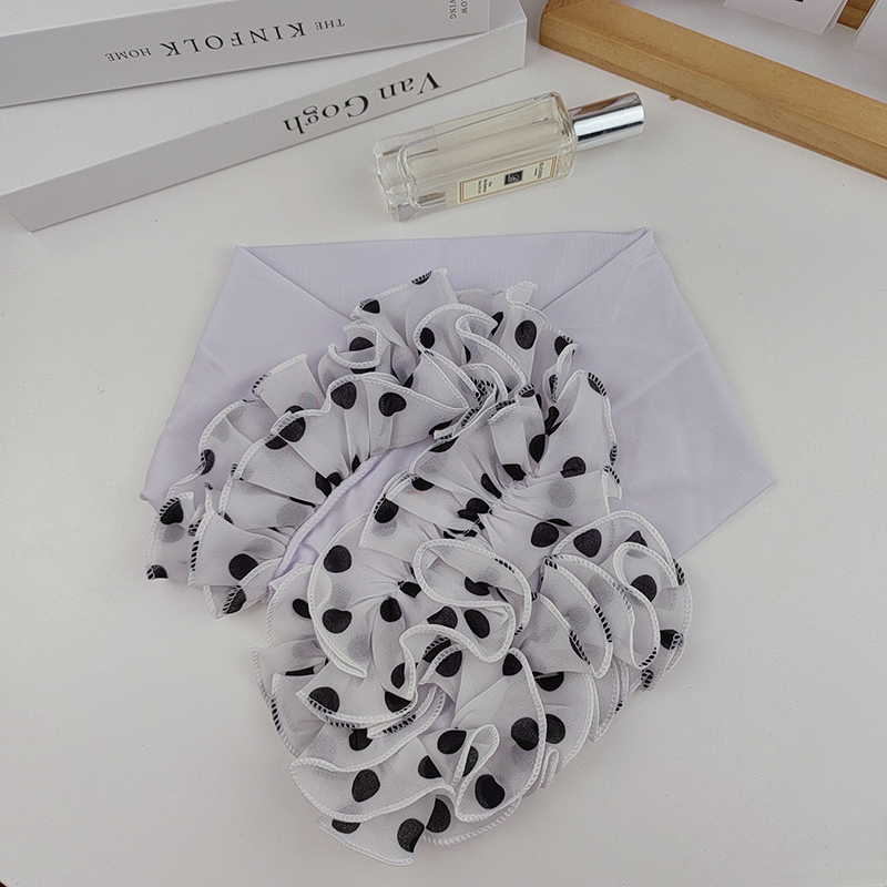 Hickeys Miees Korean Floral Chiffon Neck Guard False Collar Hedging ...