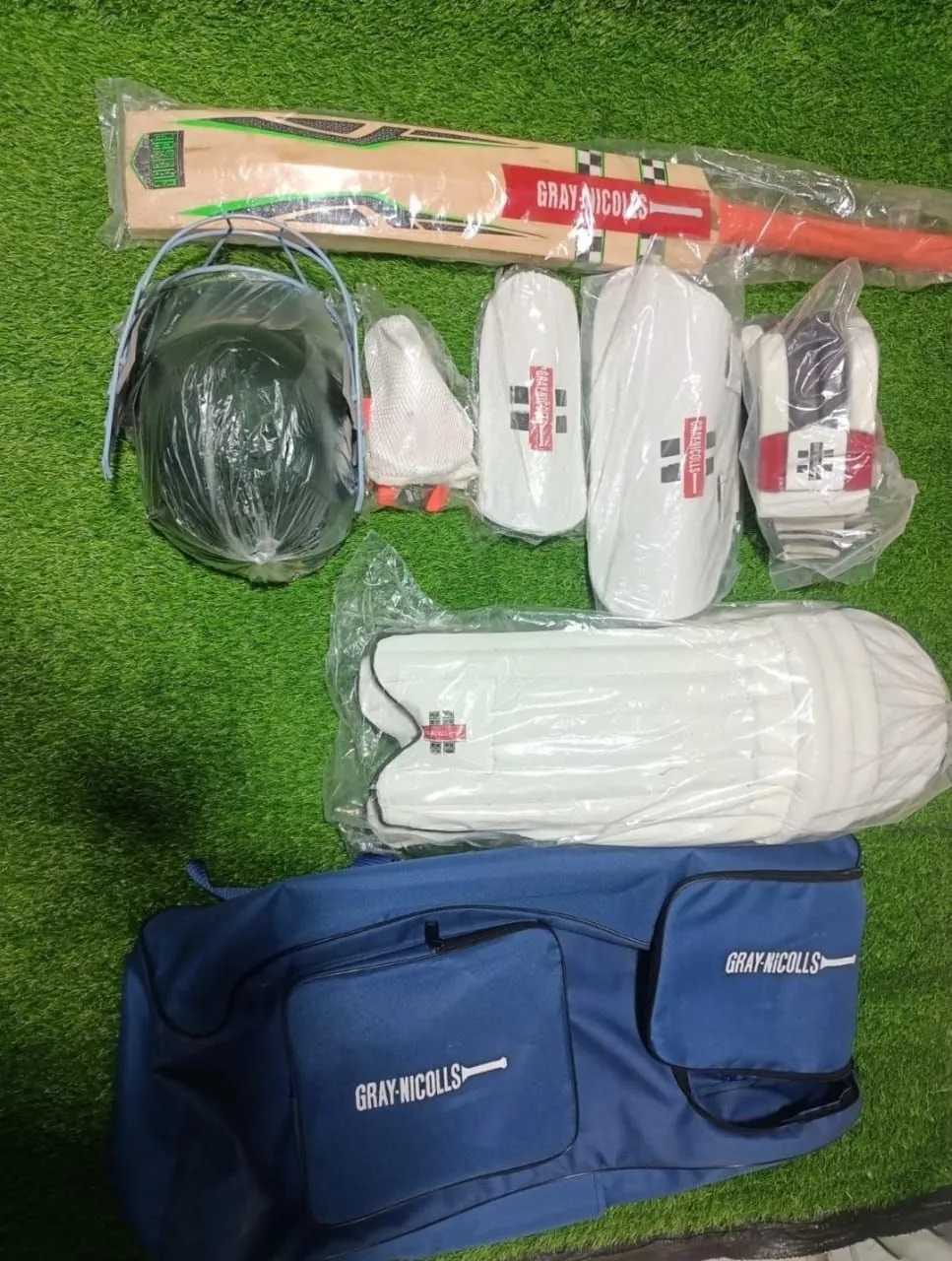 Hard Ball Cricket Kit for 14 to 20 years old adult - Set of 9 Items ...