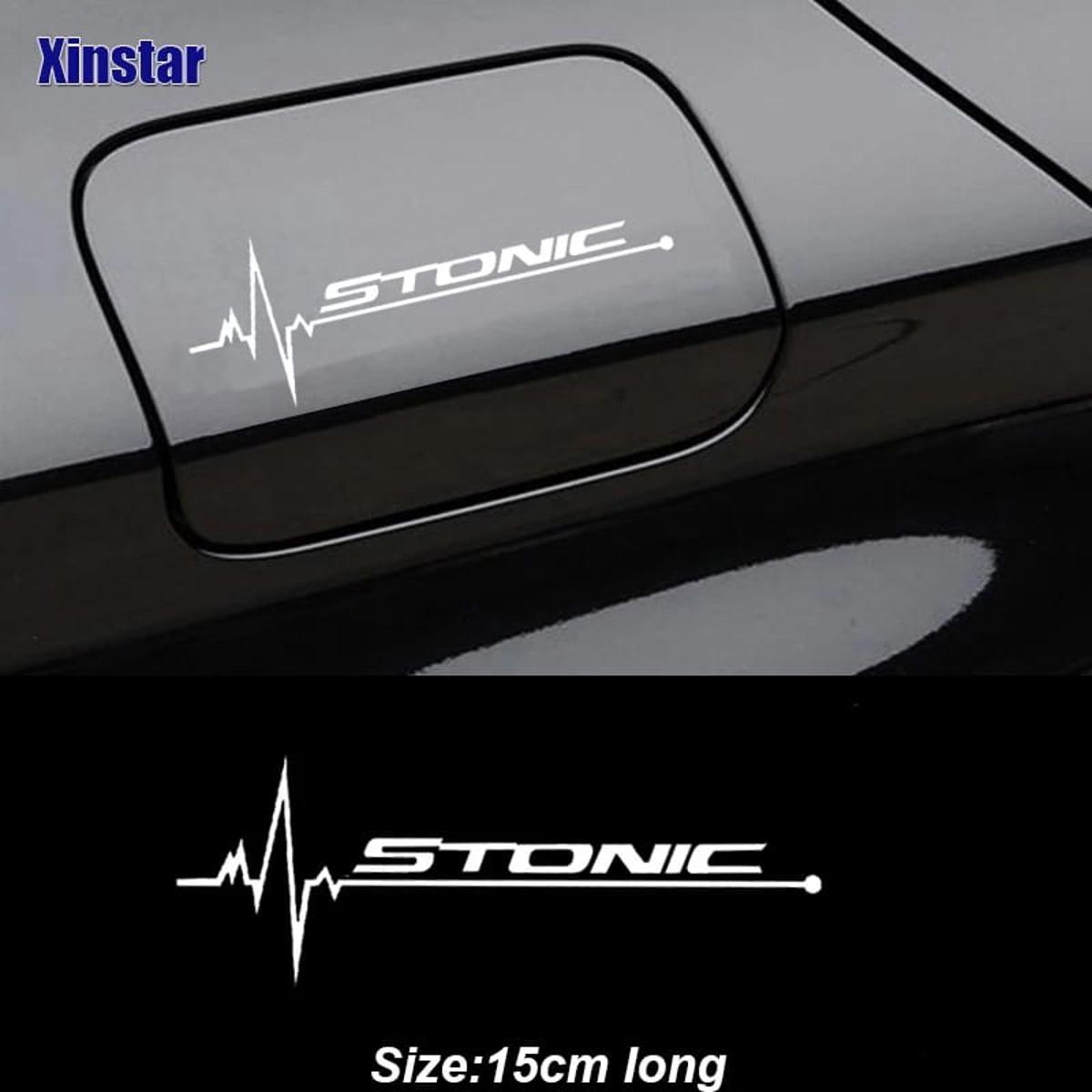 1pc car fuel tank sticker for kia stonic mirror Accessories Vinyl ...