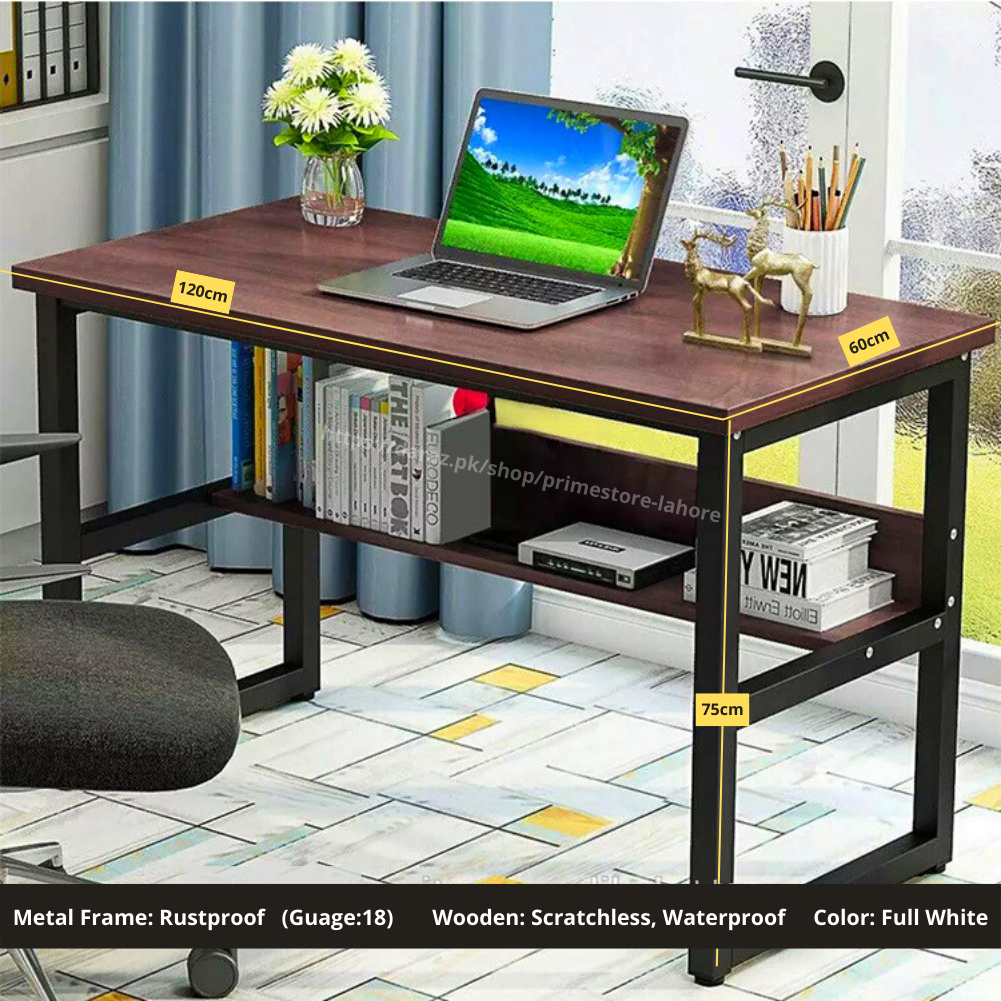Computer Desk Study Table Gaming Writing Workstation Home Office Desk ...
