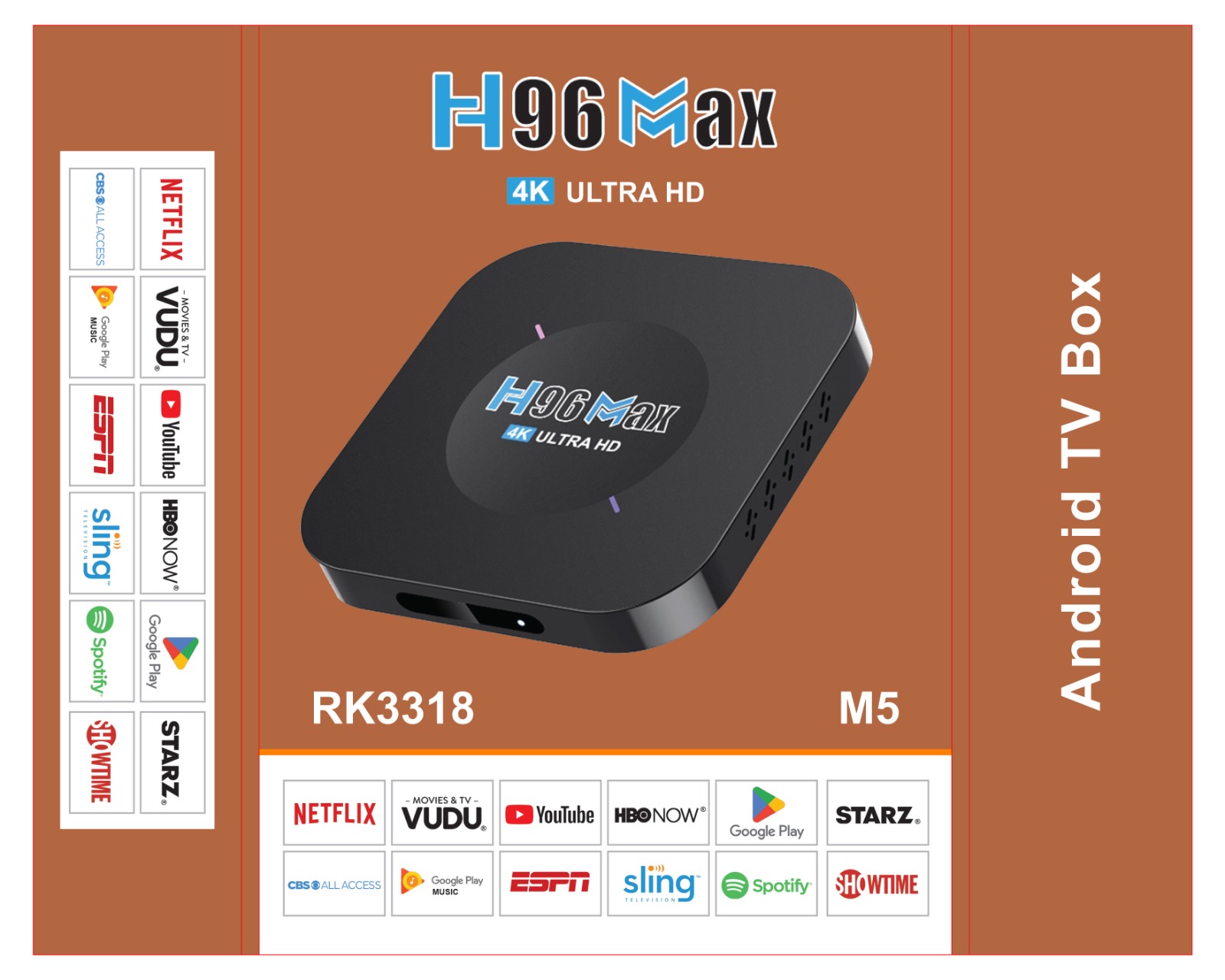 H96 MAX 4K ULTRA HD ANDROID TV BOX | Daraz.pk