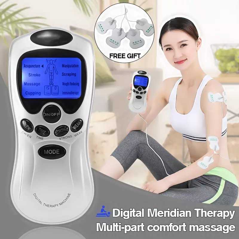 Blueidea Digital Therapy Machine Massager Health Tens Acupuncture Device Relaxing Massage ...