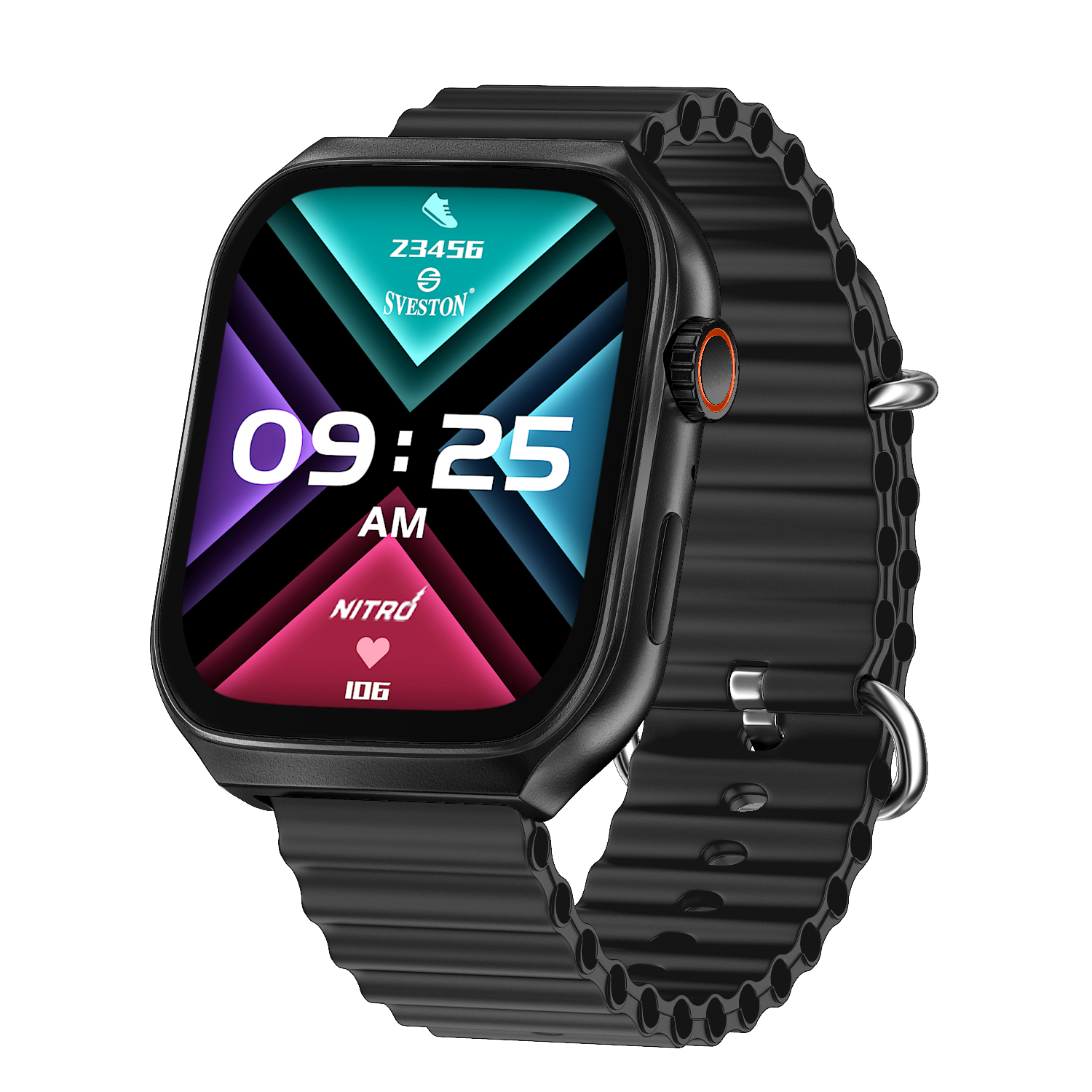 Sveston® Nitro Smartwatch - Bluetooth Smartwatch with 1 year warranty ...