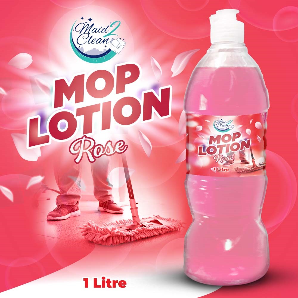 Maid 2 Clean Mop Lotion - House Cleaner - Bathroom Cleaner - Surface Cleaner - Liquid Detergent ...