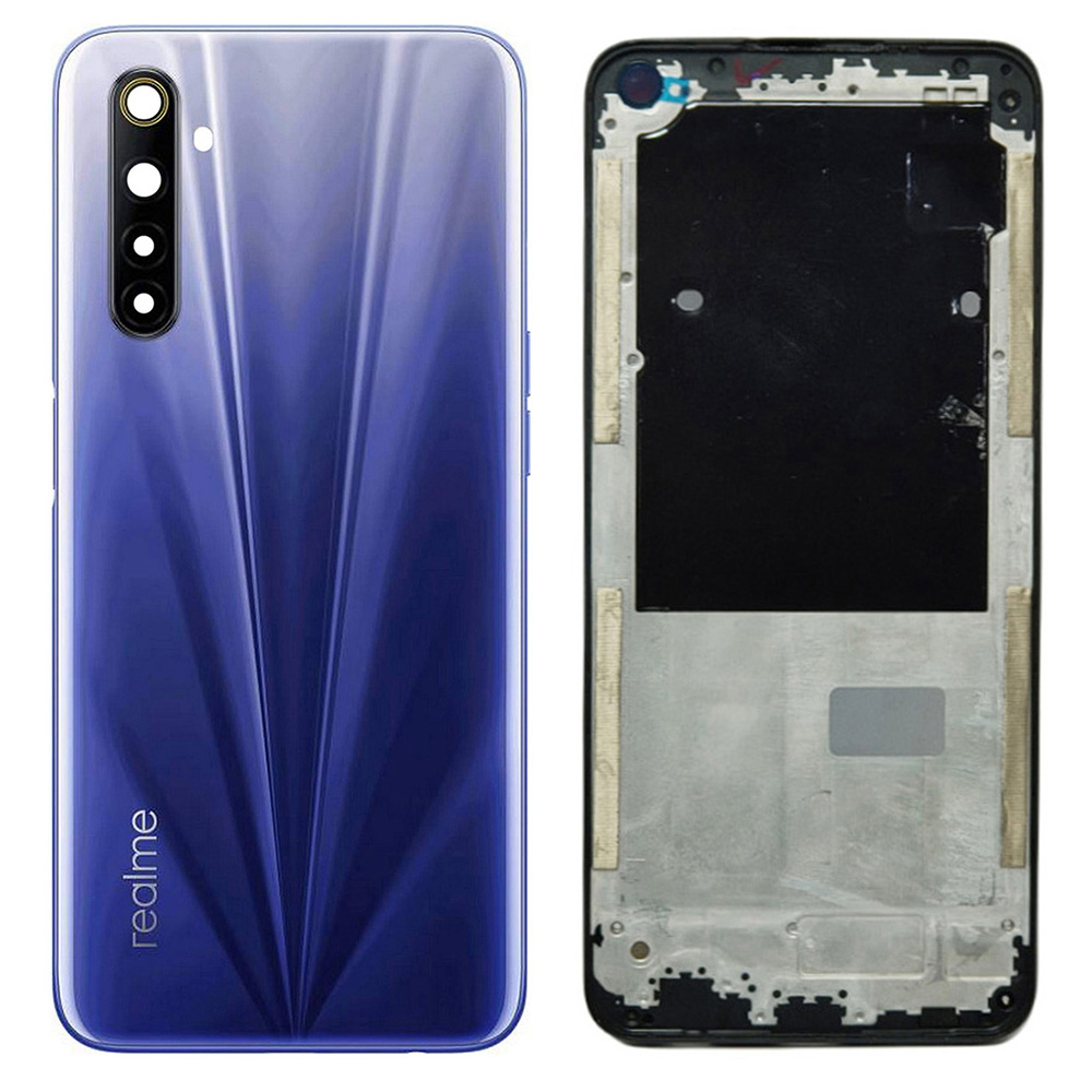 Realme 6 Middle Frame Housing with Power and Volume Buttons and Camera ...