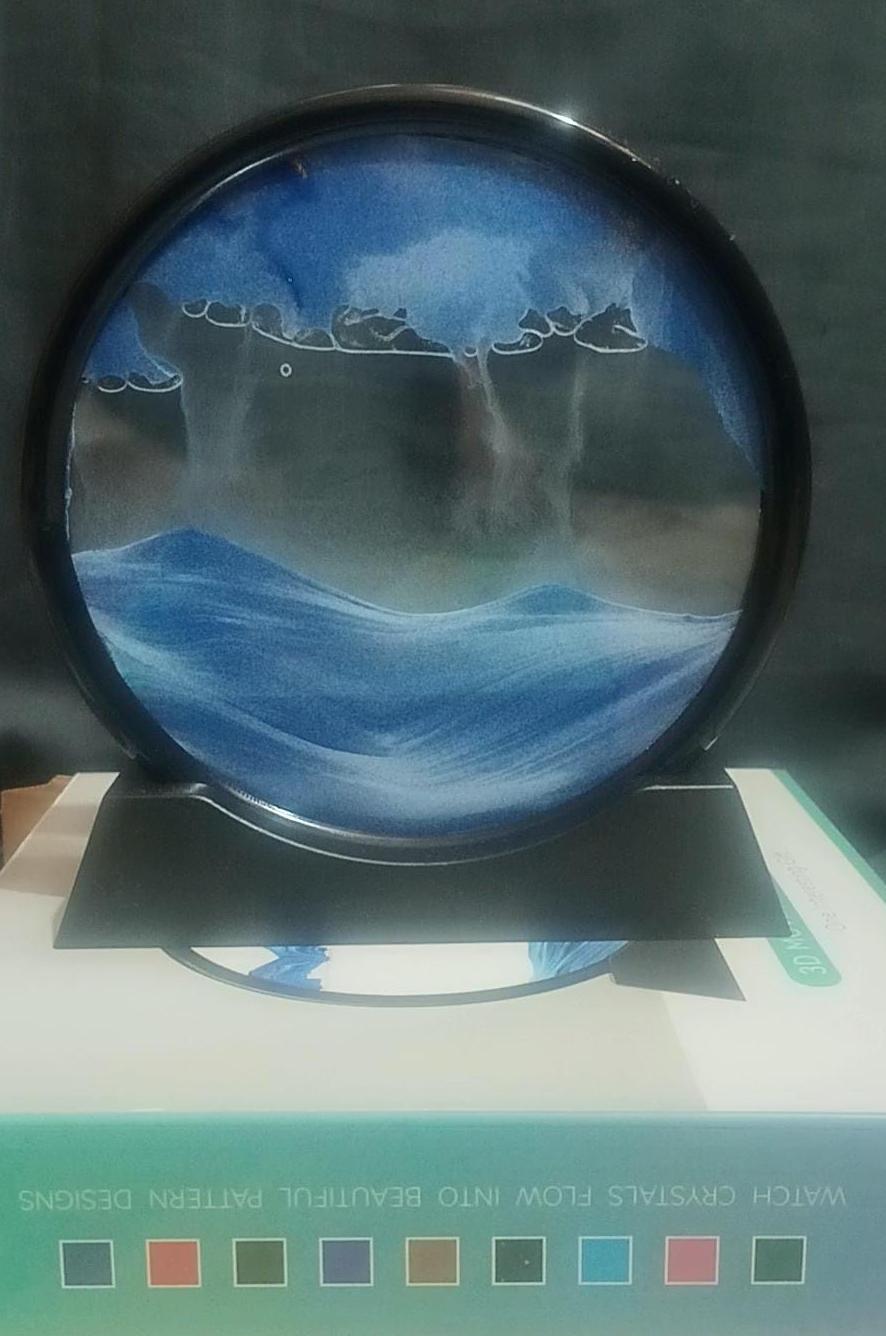 Sandscape Painting - Sand Clock - Hourglass sand timer - 3D Moving sand ...