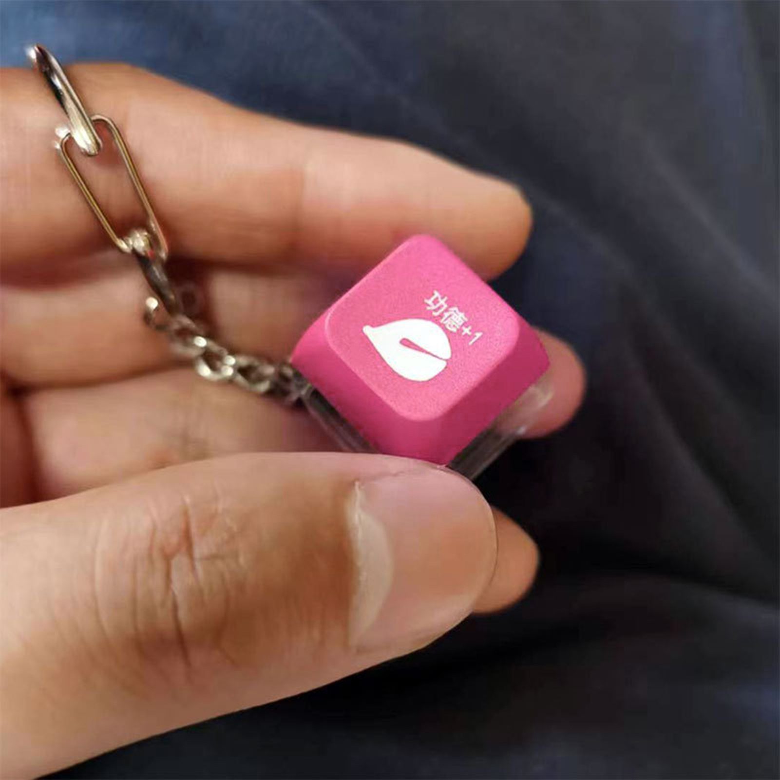 Fidget Clicker 2 Pcs Keyboard S - Cat Paw Keychain Clicker For Stress ...