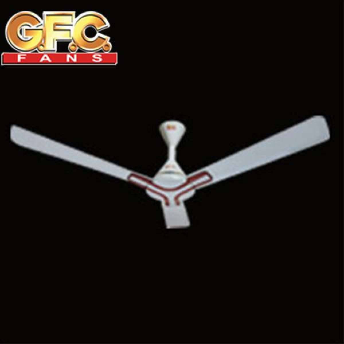 GFC Ceiling Fan - Mansion Model 56 - Copper Winding - Dark Wood | Daraz.pk