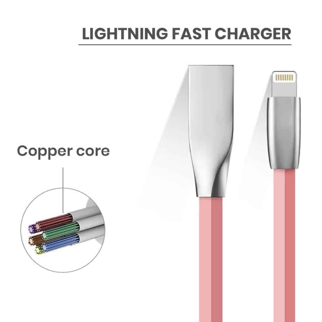 iPhone Charging Data Cable 1 Meter 3 Meter USB to Lightning TPE Copper ...