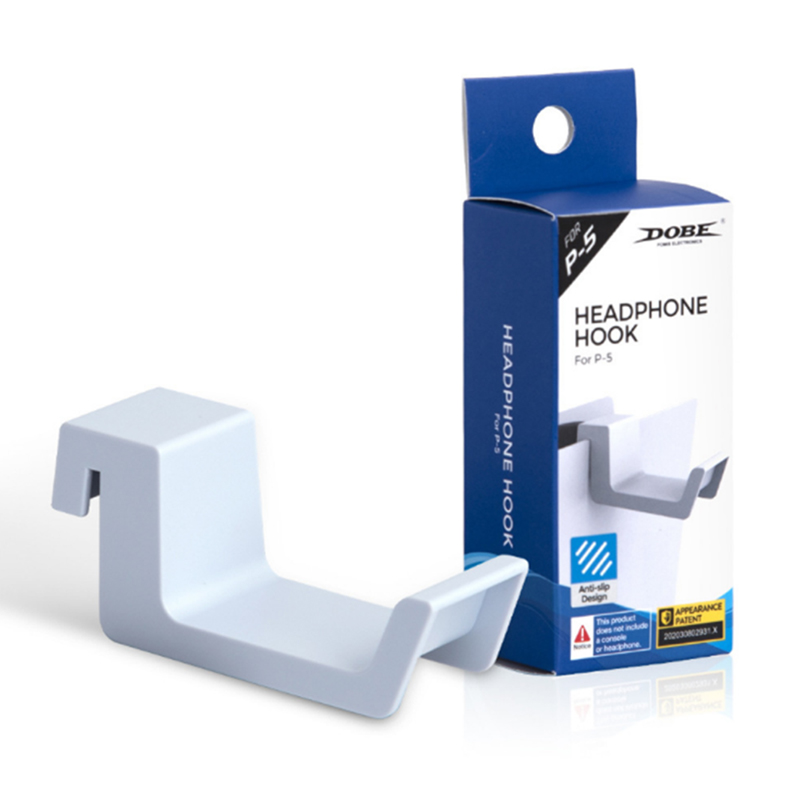 For PS5 Host Headphone Hanger Stand Holder Hook Desk Side Headset Mount ...