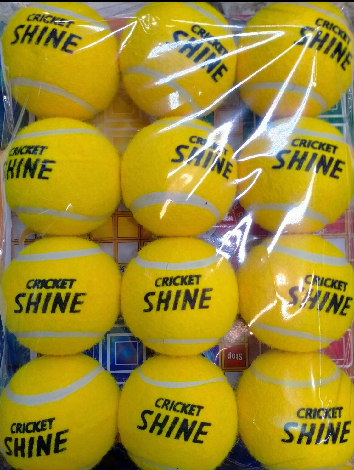 Pack Of 6 Shine Tennis Cricket Ball Tape Balls Good Quality | Daraz.pk