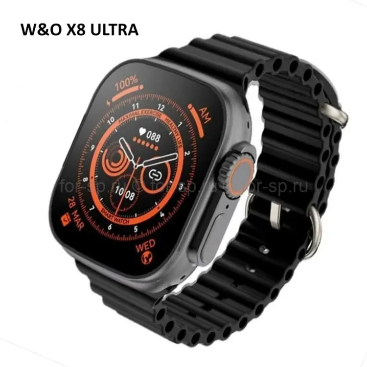 X8 Ultra Max Smart Watch Series 8 With Full 2.2 Inches HD Display-Sport ...