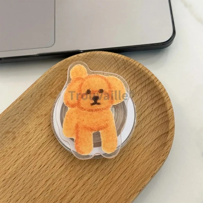 Trouvaille for Magsafe Phone Grip Tok Korean Cute Cartoon Cat Griptok ...