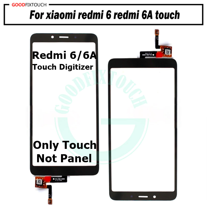 Xiaomi Redmi 6 / 6A Touch Glass Digitizer Replacement (Only Touch Glass ...