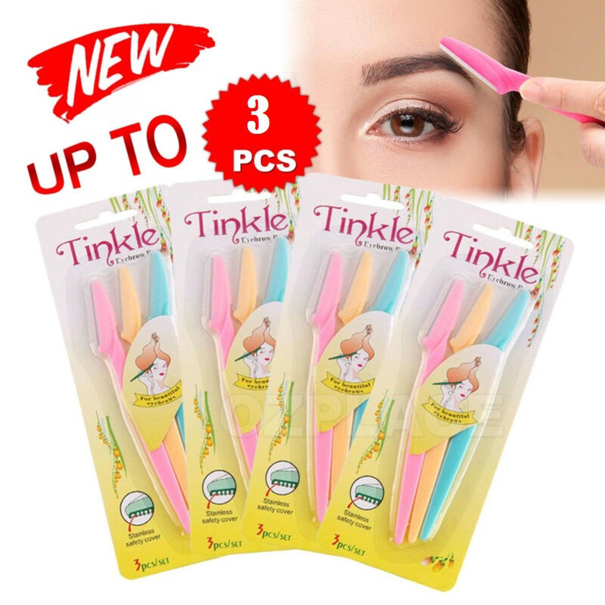 Tinkle Eye Brow Razor Pack of 3pcs | Daraz.pk