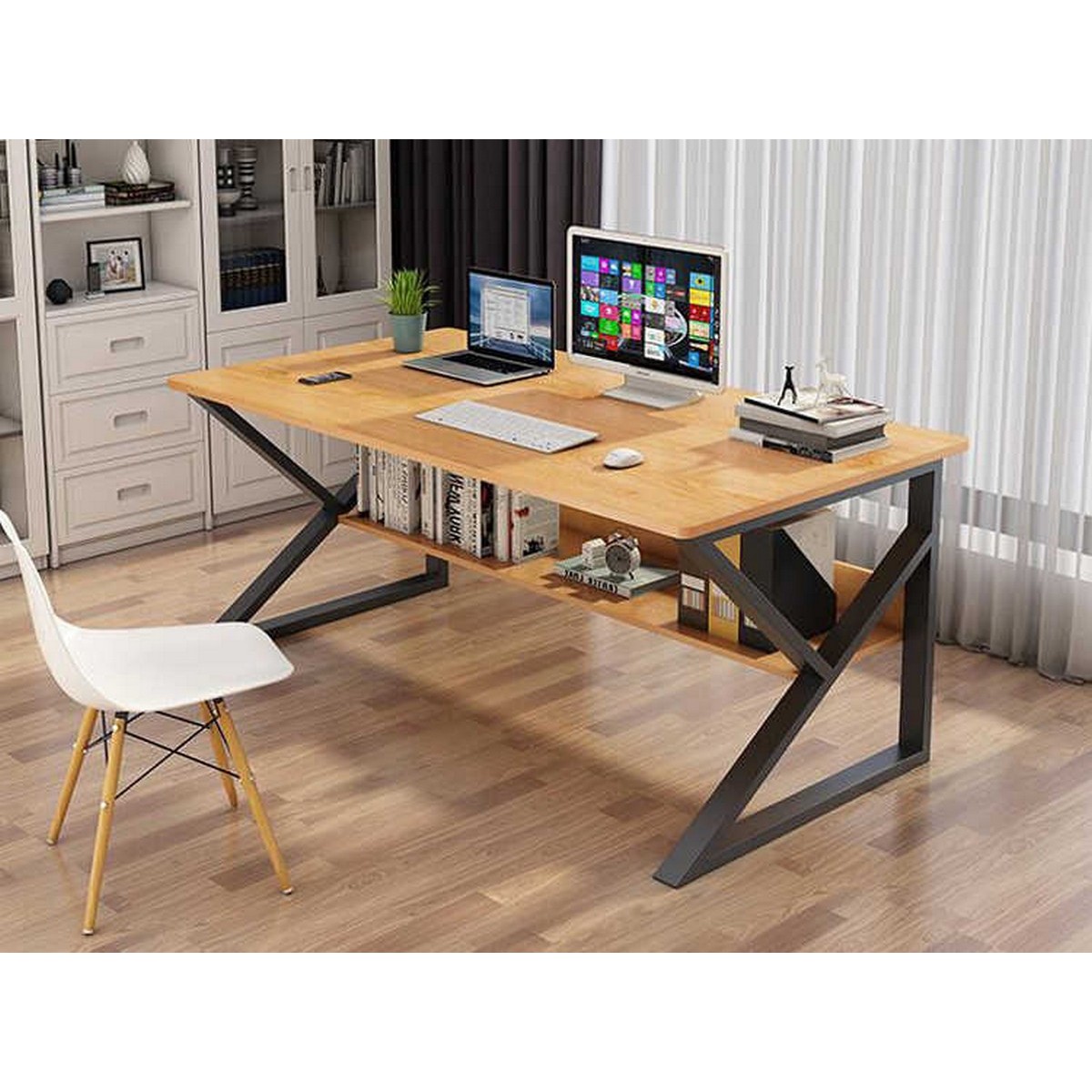 Study Table Office Workstation Multipurpose Table Desktop Table With ...