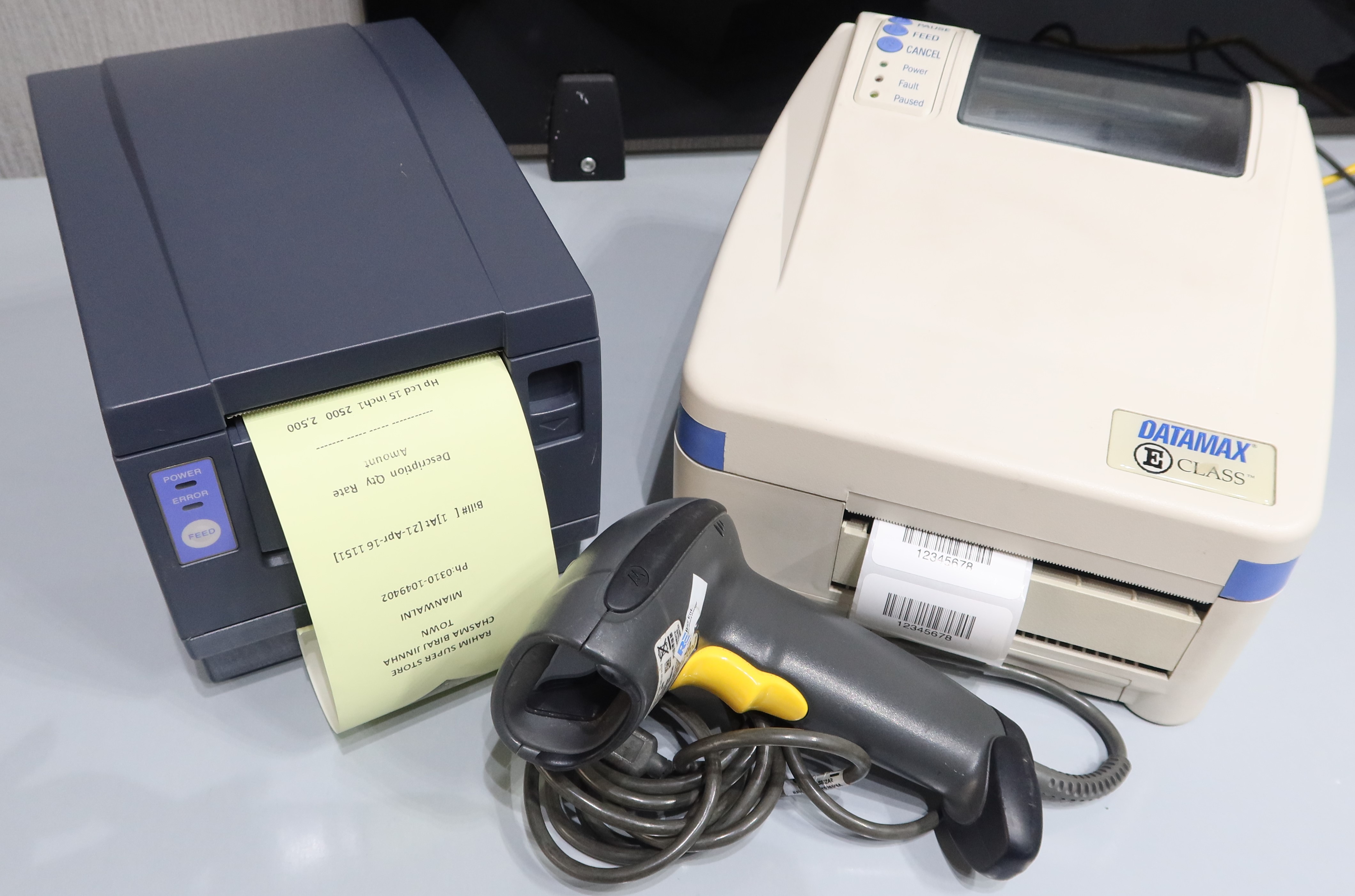 3-in-1 DEAL, POS Thermal Barcode and Receipt Printer with Barcode ...