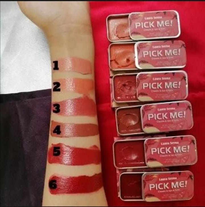 3 in 1 Pick Me Matte Blush Matte Cream Blusher Lips and Cheeks Lipstick ...