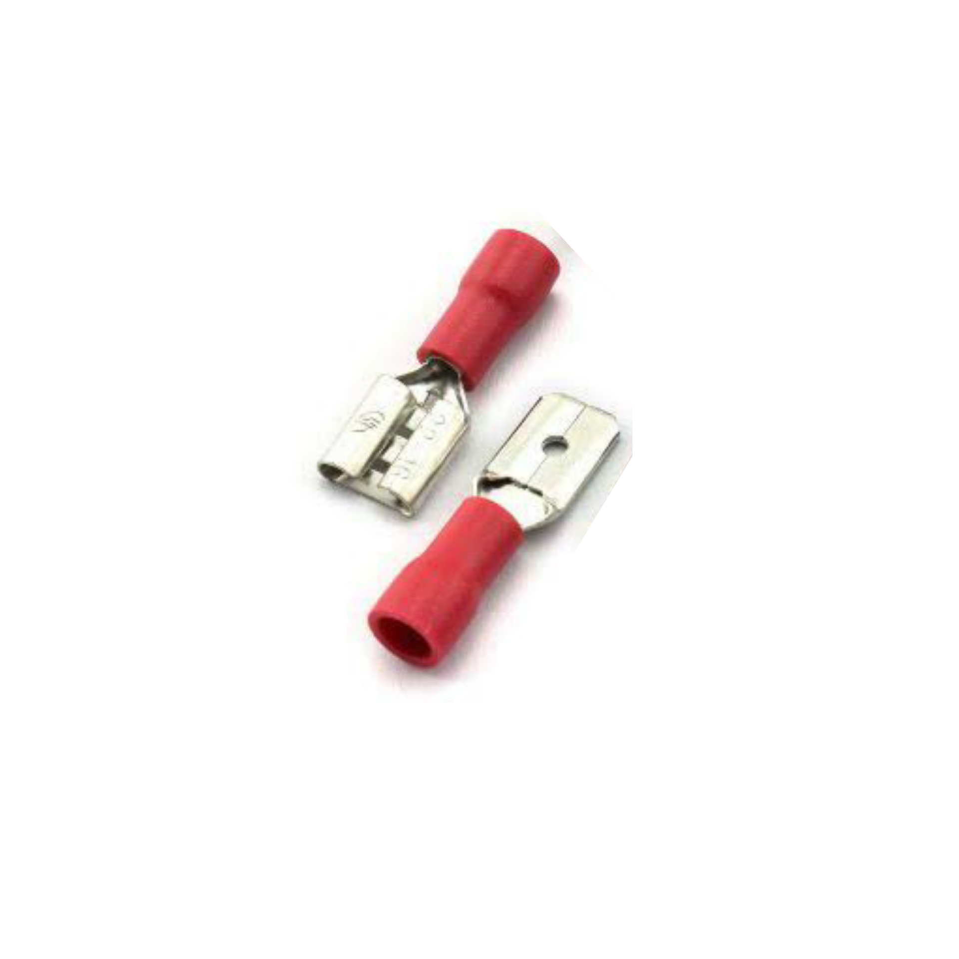 50pcs insulated lugs, brass thimble, copper terminal, high quality wire ...