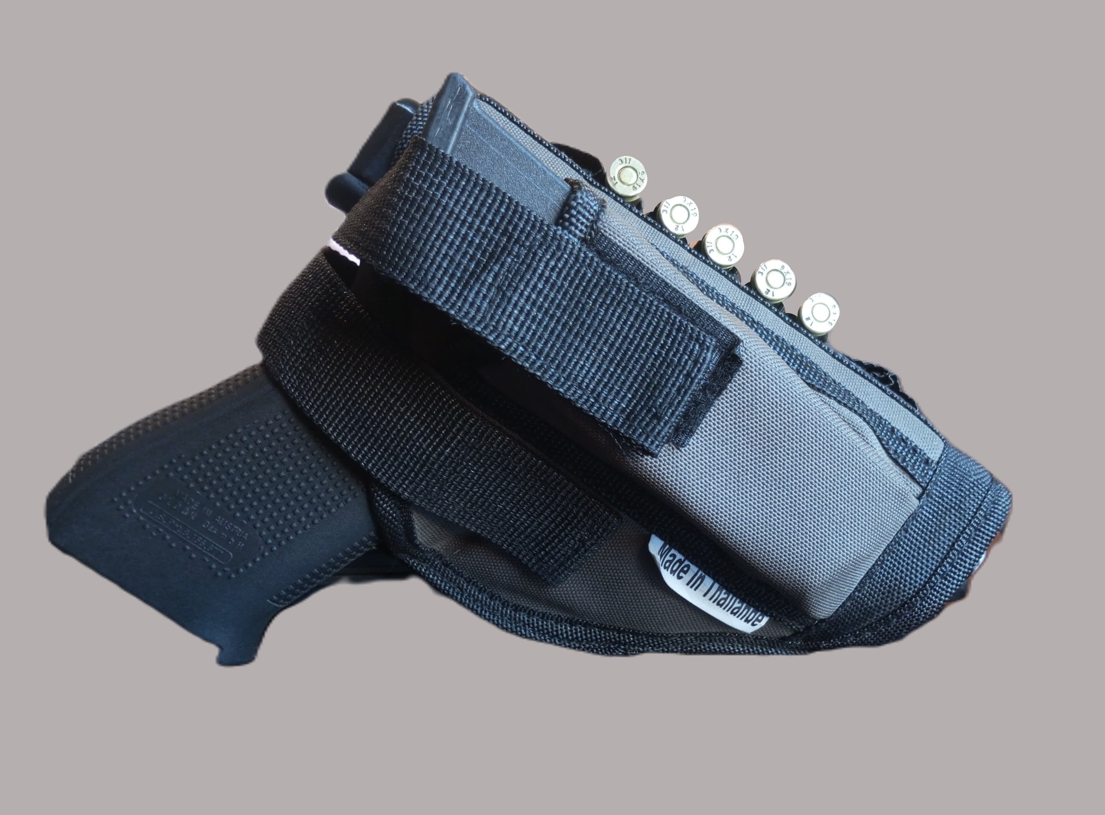 Right Left Interchangeable Tactical 9mm & 30 bore Gun Cover with ...