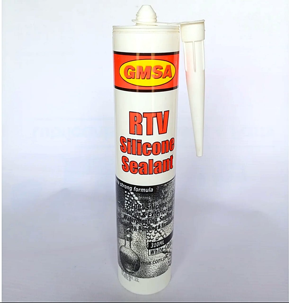GMSA RTV Silicone Sealant 50g Tube & 310ml Bottle (Transparent,Grey ...