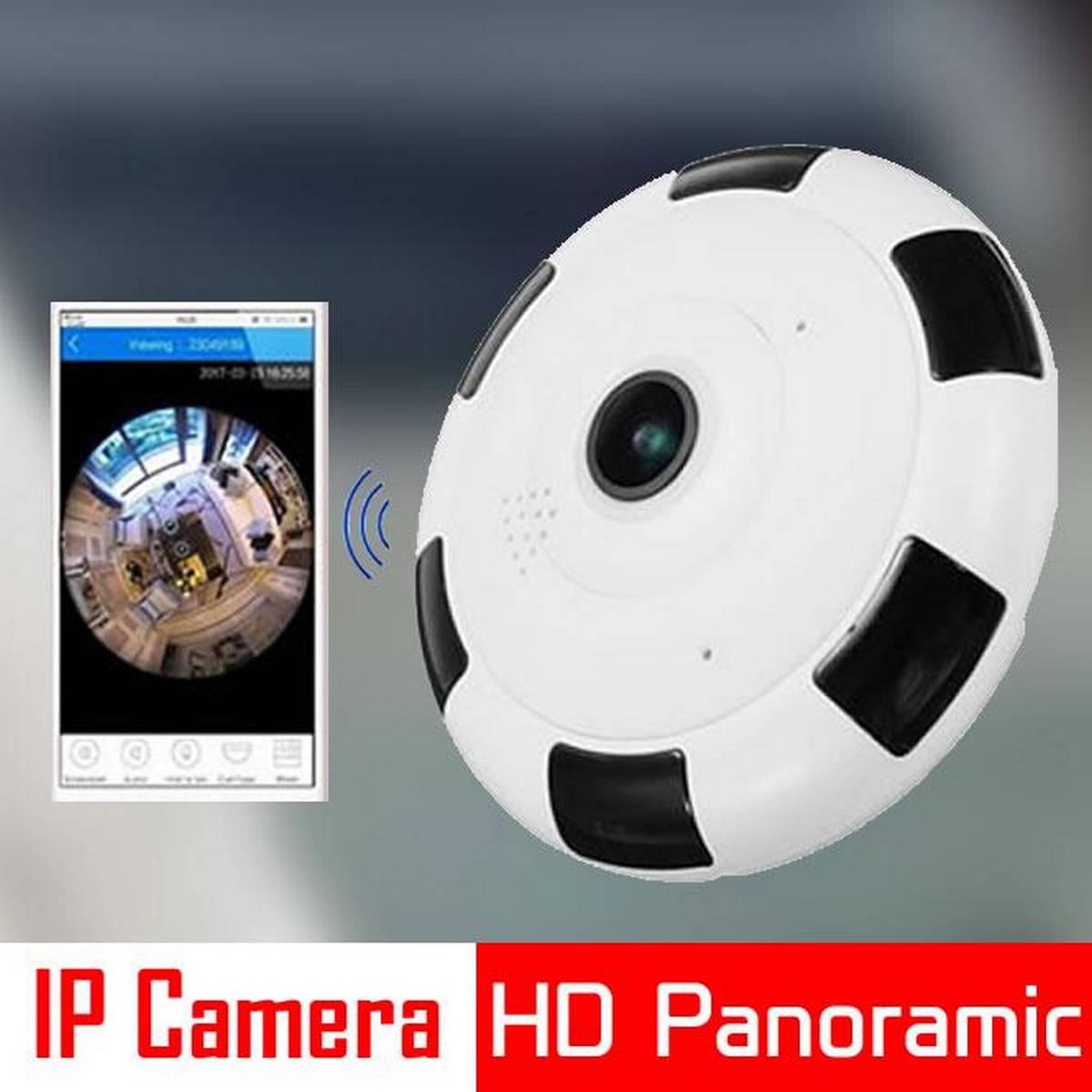 Ip Wirelss Panoramic Fish Camera V380 | Daraz.pk