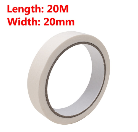 20M White Masking Tape Drawing No Trace Writable Masking Tape ...