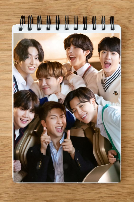 BTS Mini notepad for BTS Fans | Daraz.pk