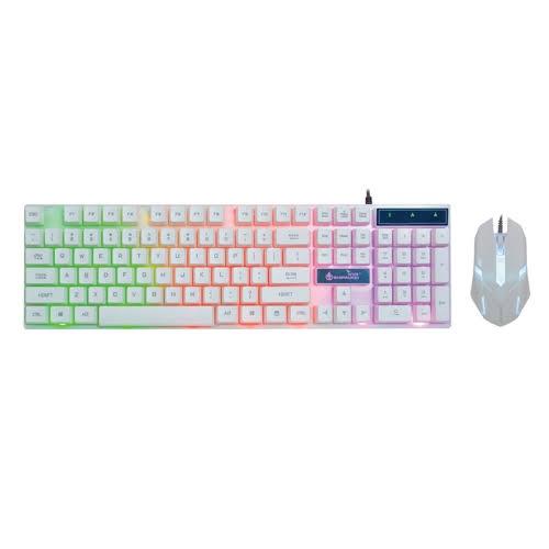 Shipadoo Master D280 RGB Gaming Keyboard Mouse Semi Mechanical Keyboard ...