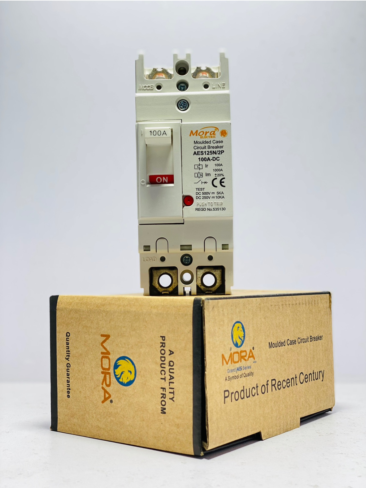 Mora MCCB DC 125 Battery Breaker | DC MCCB Breaker 125A 2-Pole DC ...