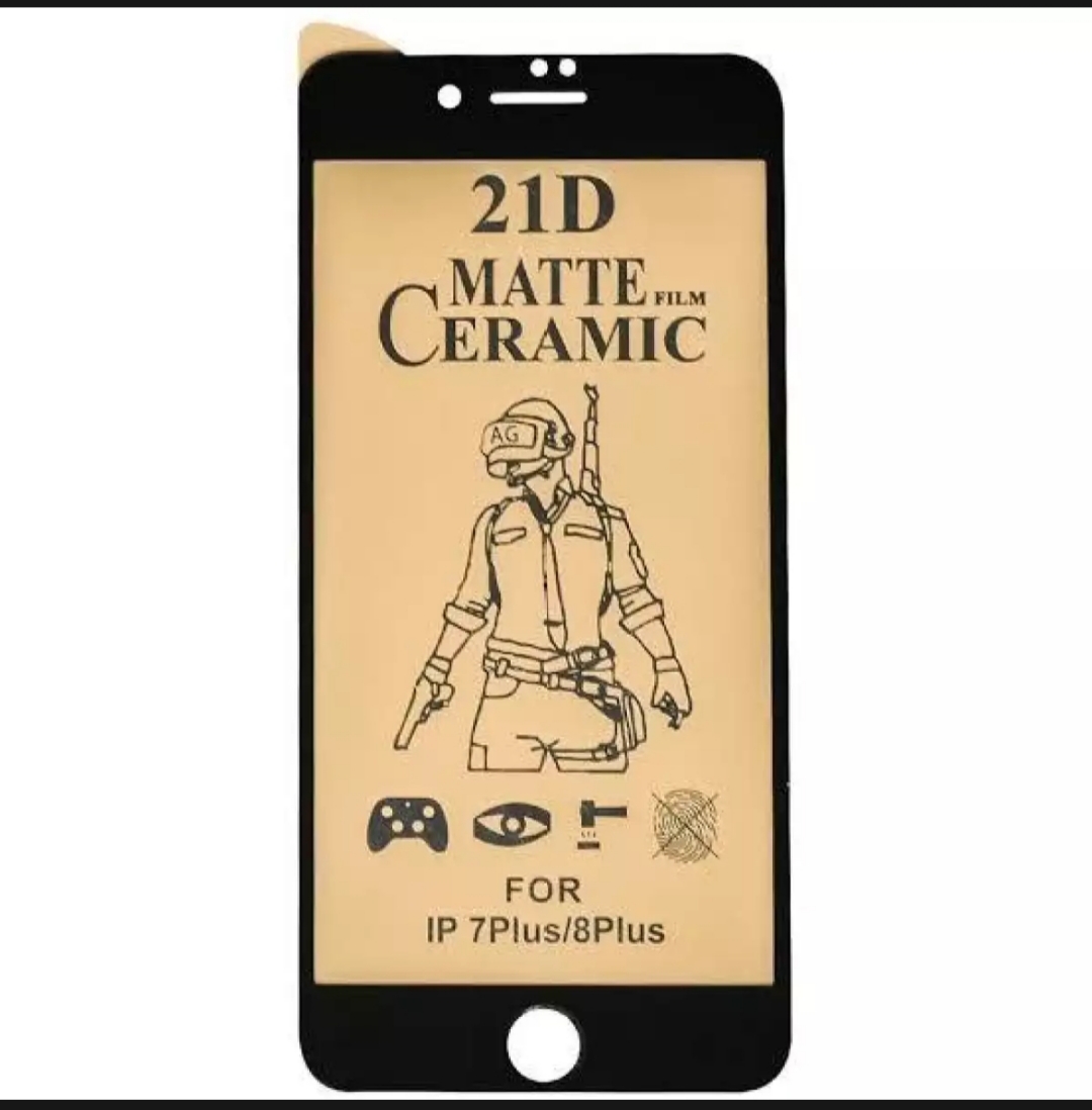 Iphone 7 Plus/8 plus Ceramic Matte Unbreakable Protector | Daraz.pk