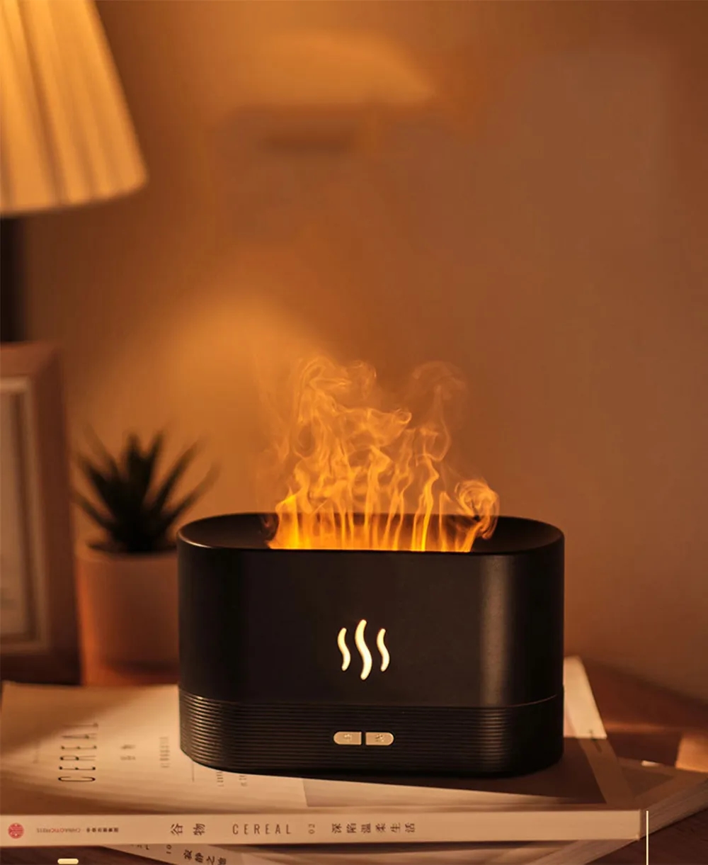 FlameFusion Humidifier: Home & Office Aromatherapy Bliss Machine | Daraz.pk