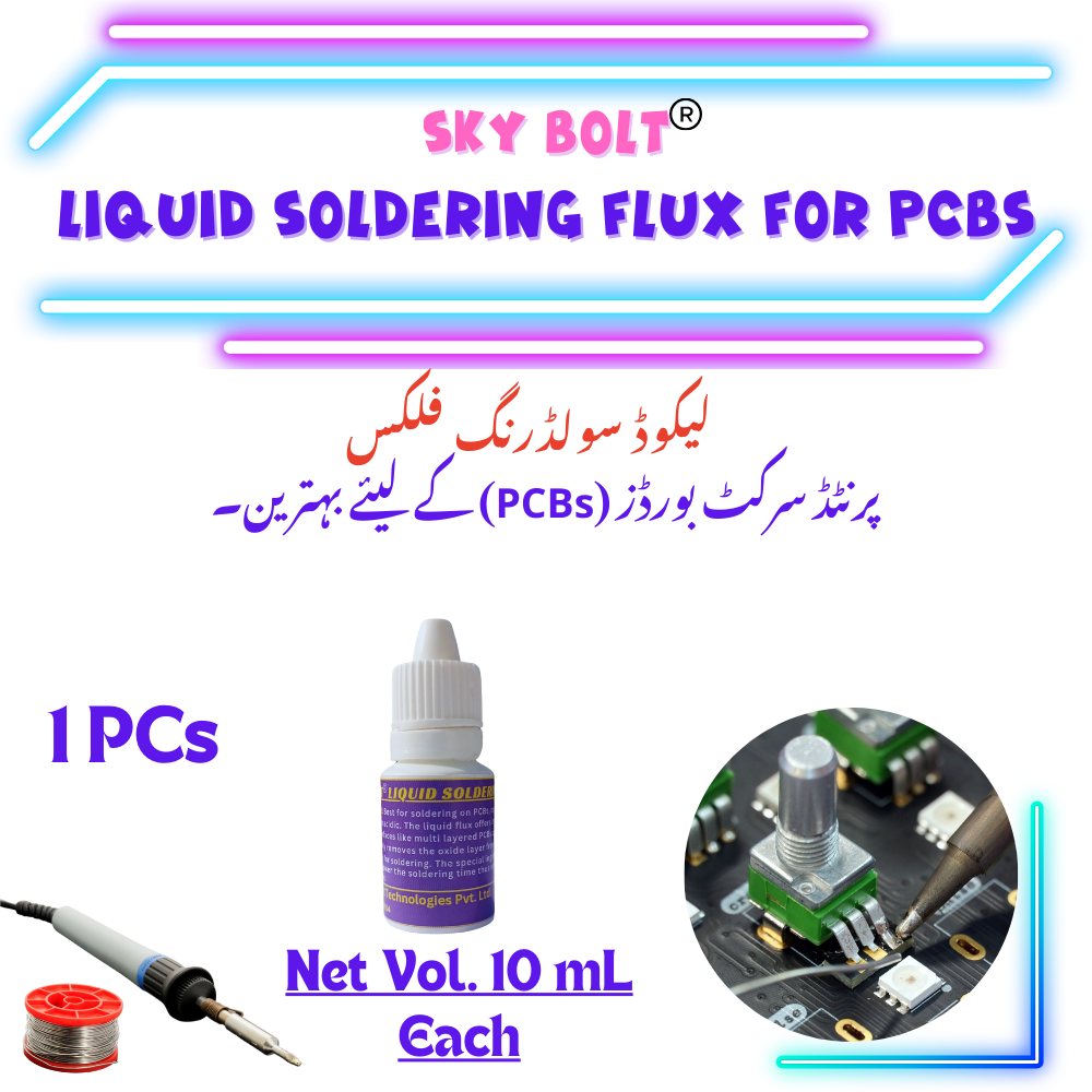 PCB LIQUID SOLDERING FLUX- LIQUID FLUX FOR PCBs- FLUX LIQUID FOR ...