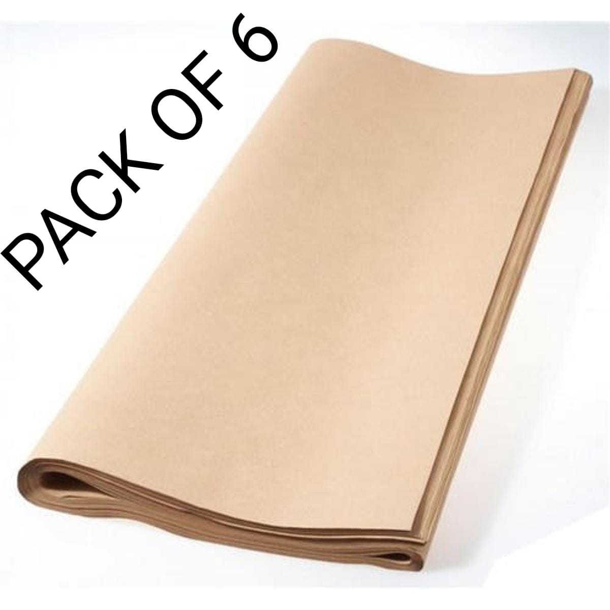 Brown Paper Rapping Sheet - (47 x 35) inches Pack of 6 & 12 & 24 & 50 ...