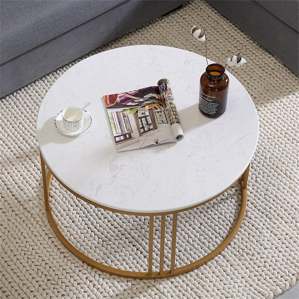 iron frame center table round coffee table | Daraz.pk