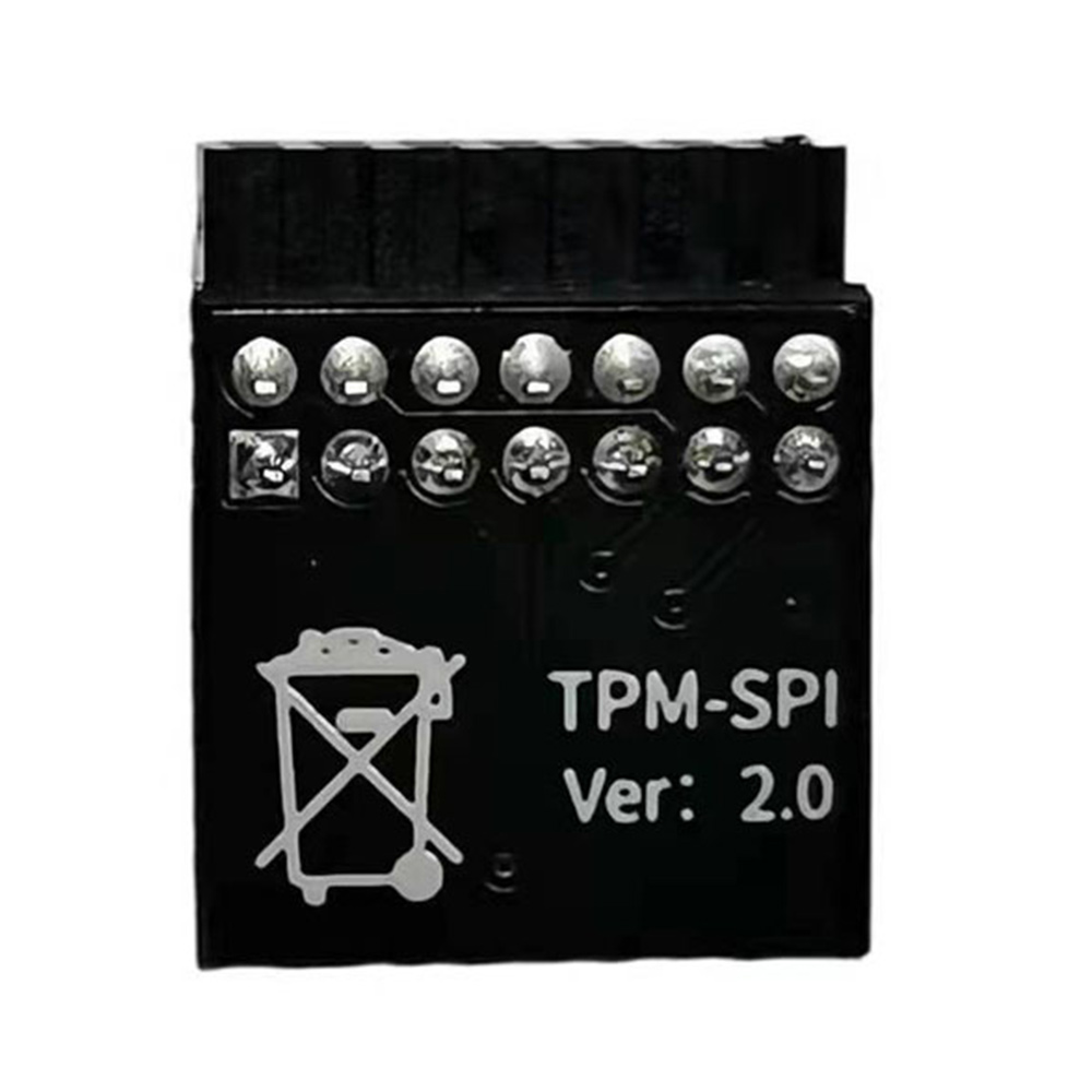 XHHDQES TPM 2.0 Encryption Security Module Board Remote Card 14Pin SPI ...
