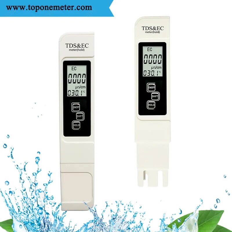 Portable Water TDS Meter Pen TDS EC Conductivity Tester Water Quality ...
