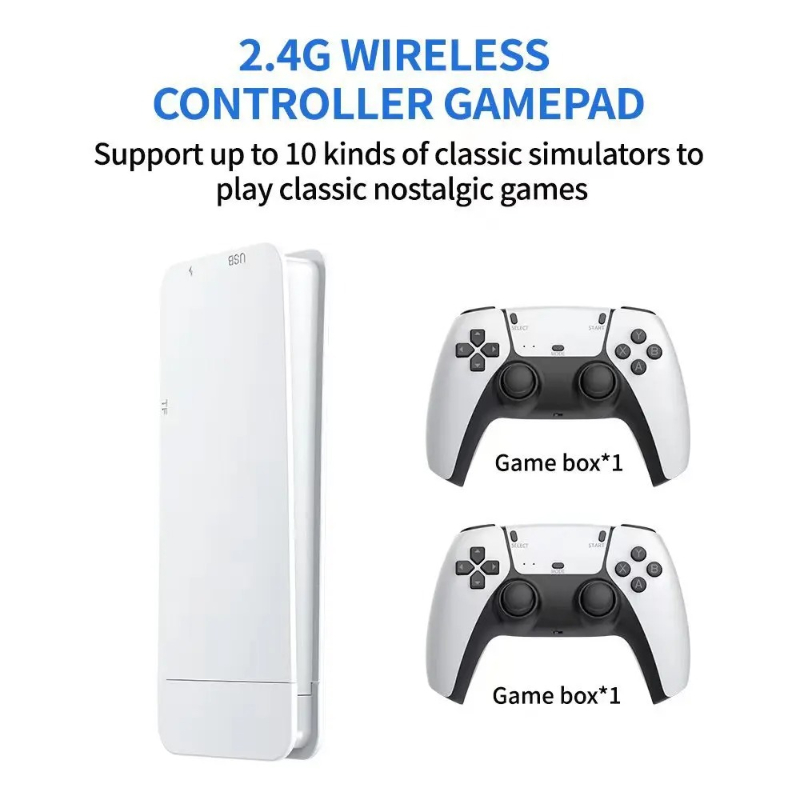 M15 4K Game Stick Console With 64GB Storage And Dual 2.4G Wireless ...