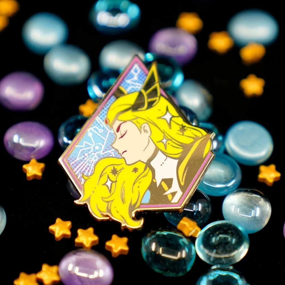 She-Ra Enamel Pin Princess of Power Catra Adora Accessory Nostalgia ...