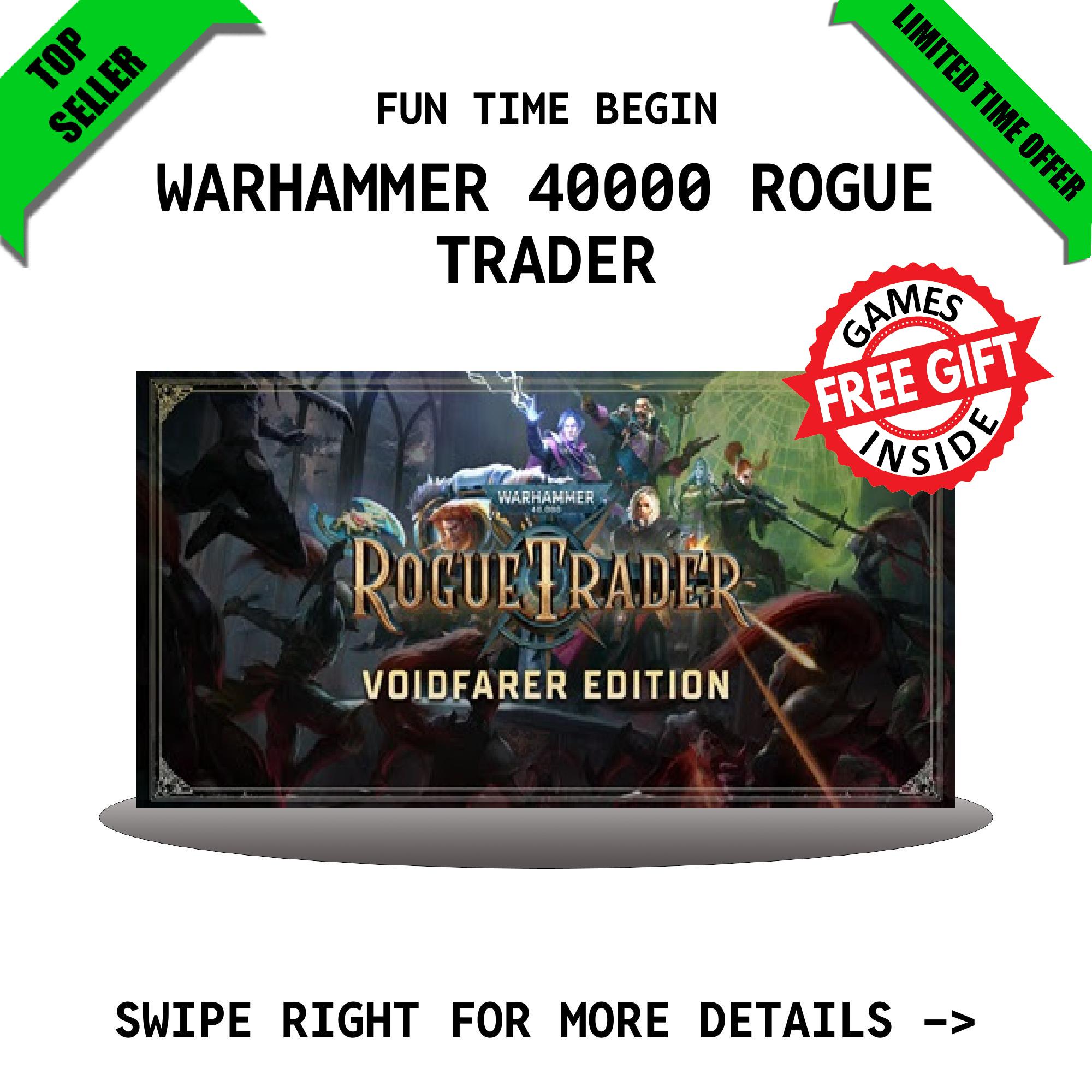 WARHAMMER 40000 ROGUE TRADER - Game for PC - with installation guide ...