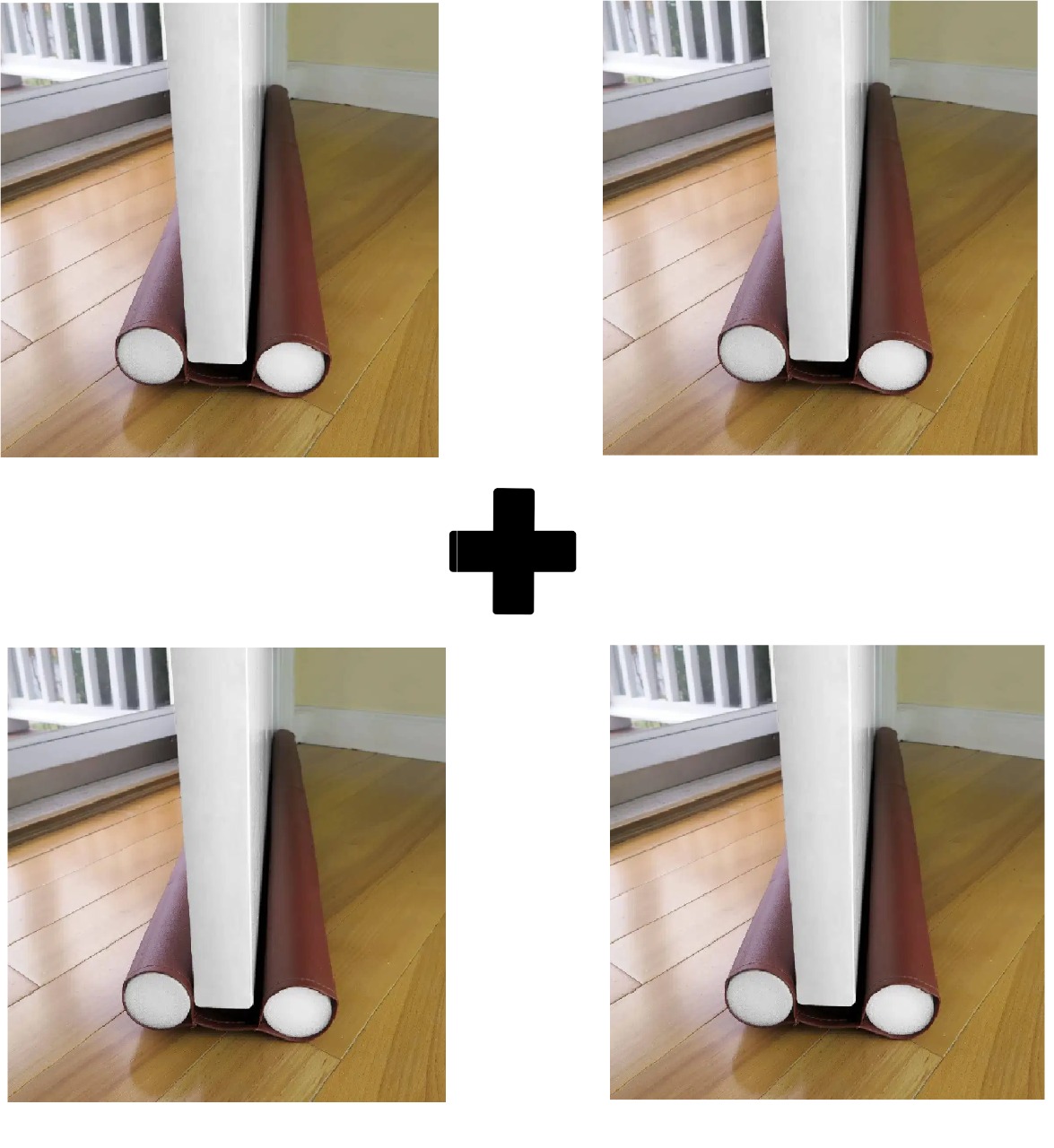 Pack of 4 Door Draft & Dust Stopper (Insect Protector) (40 inches ...