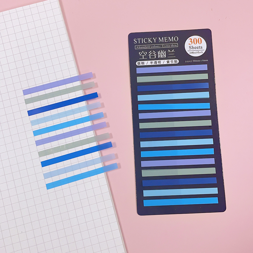 Sticky Transparent Notes - 300 Sheets Color Stickers Transparent ...