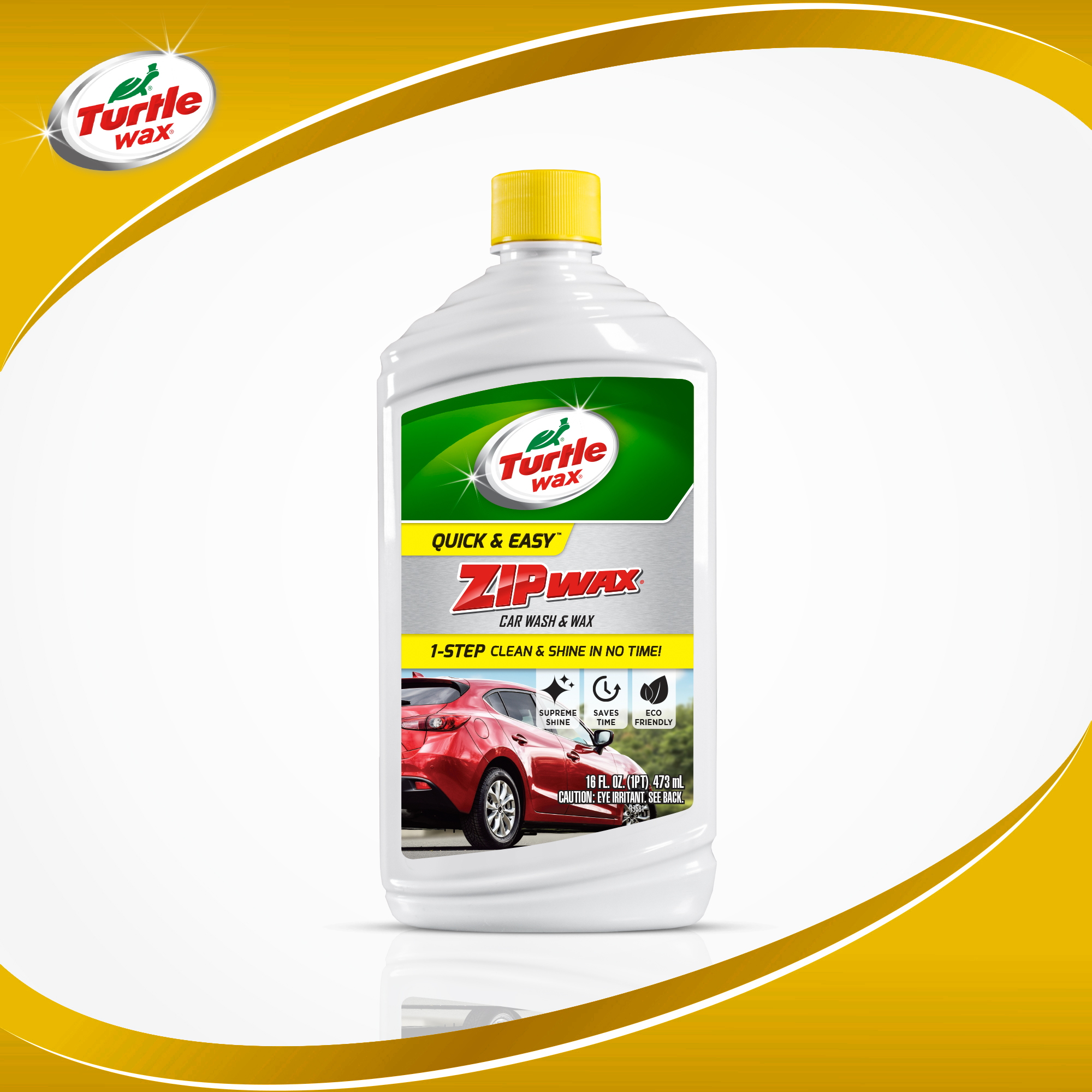 TURTLE WAX - ZIP WAX CAR WASH & WAX - 473 ML | Daraz.pk
