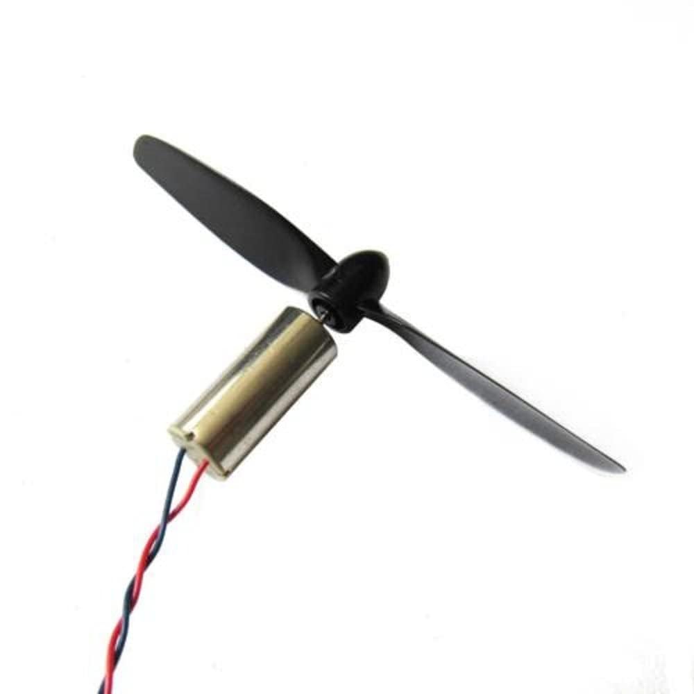 High-Speed 3.7V Coreless DC Motor Pair with 75mm Propellers – 53,000 ...